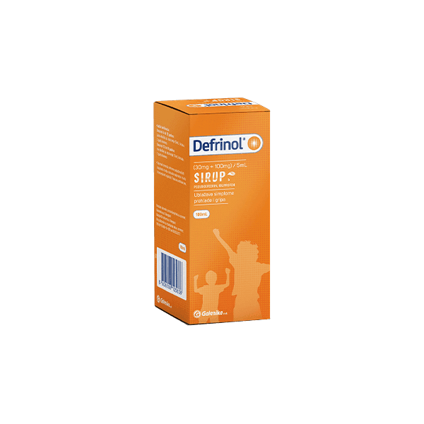 DEFRINOL® syrup - Galenika